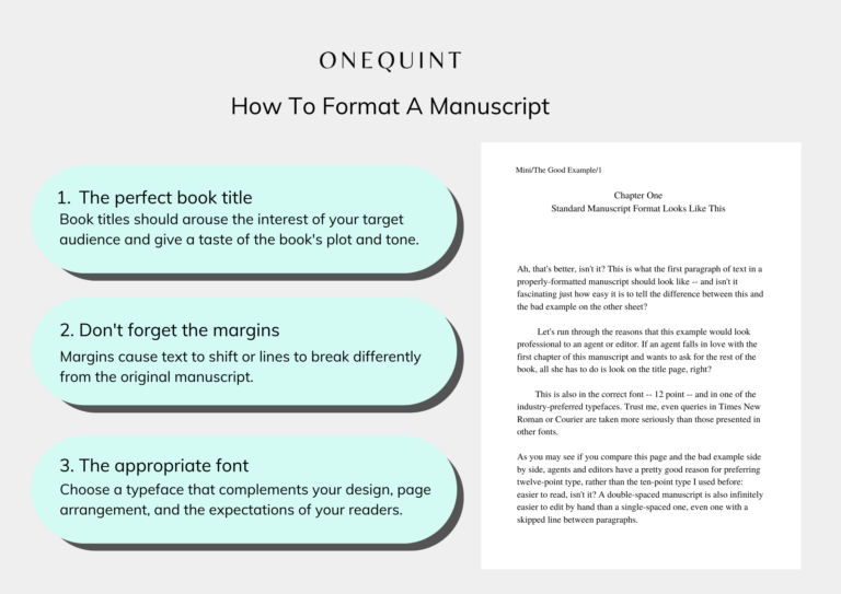 How to format a manuscript: 3 pillars that can make your book a smash ...